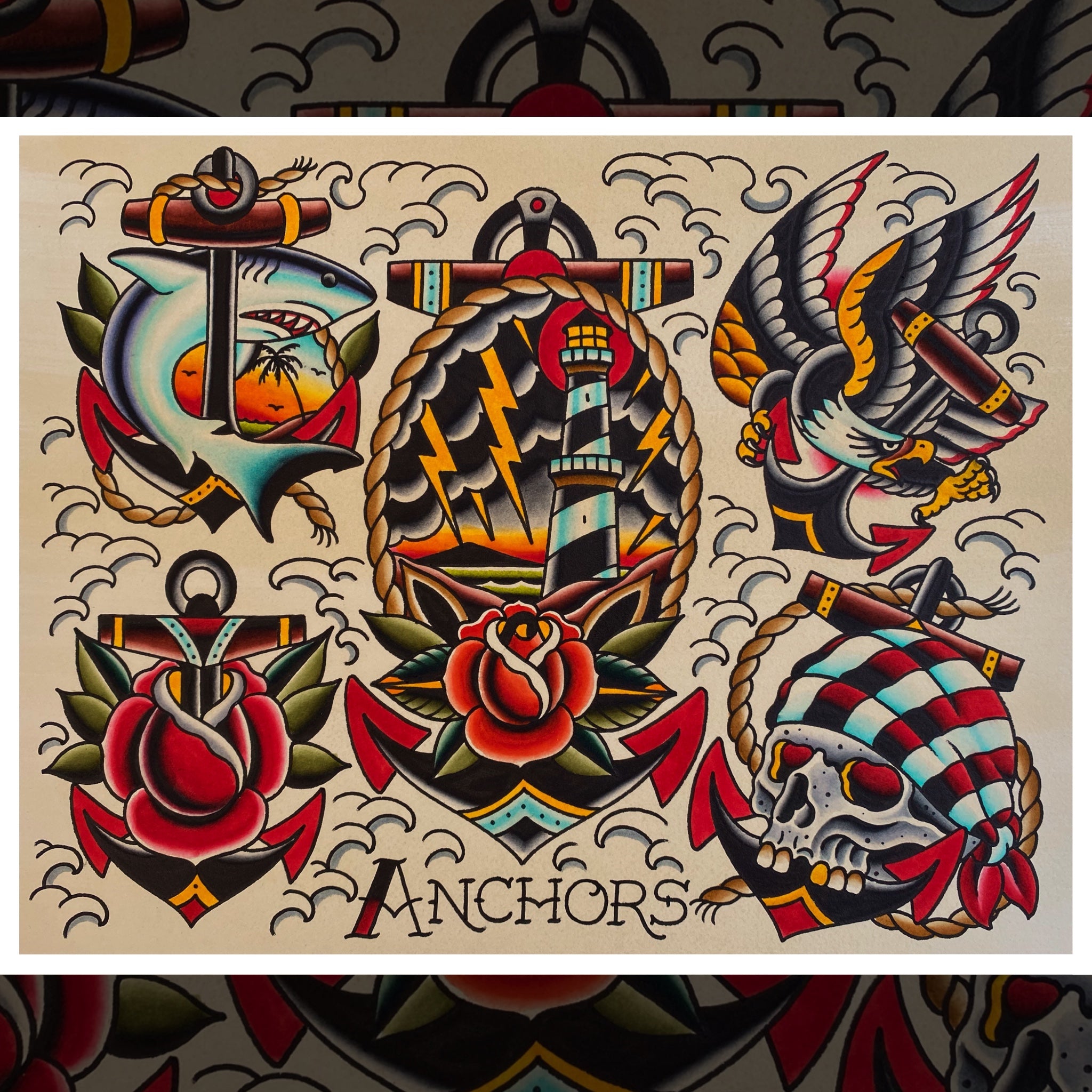 ANCHORS FLASH SHEET – Traditions collection